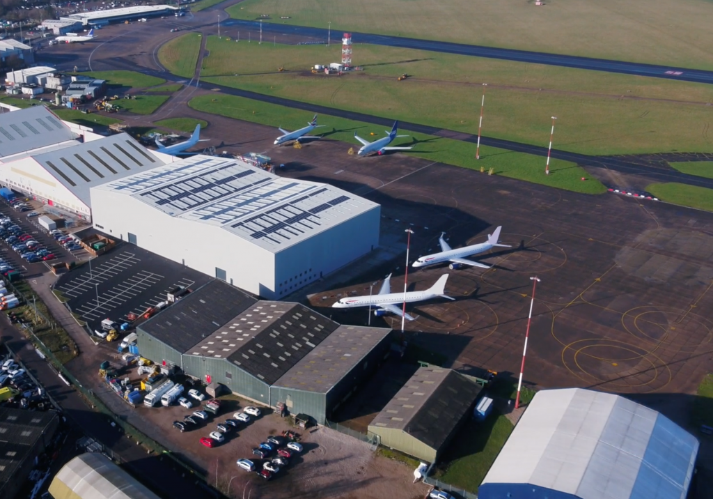 KLM UK Engineering Ltd / Norwich Airport Solar Installation - BeBa ...