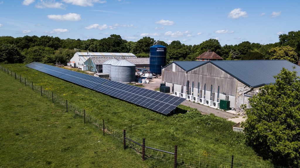 Knepp Solar PV Installation - BeBa Energy Solar Power